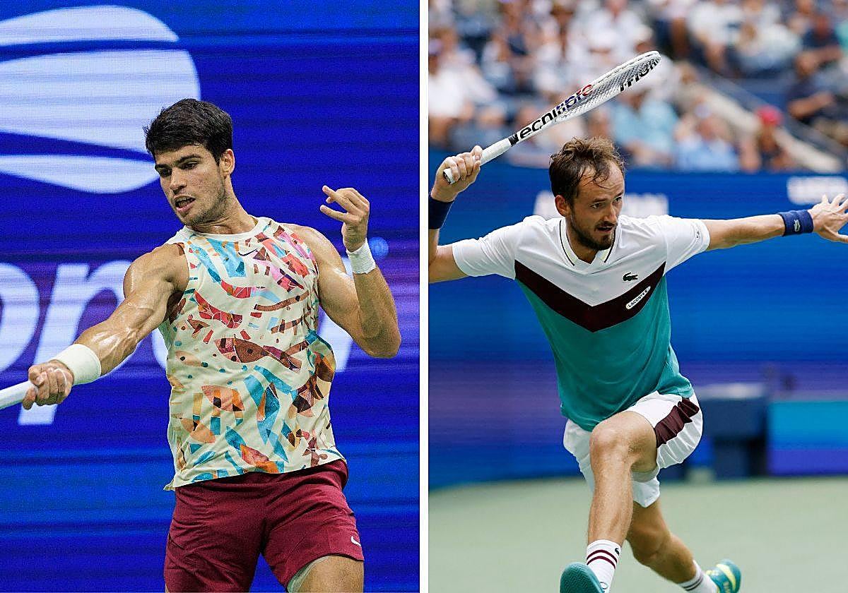 Horario y dónde ver la semifinal entre Carlos Alcaraz en el US Open contra Daniil Medvédev | La ...